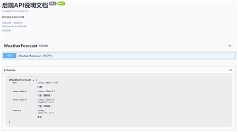 Net Core前后端分离1 Swagger的使用 Hanabi