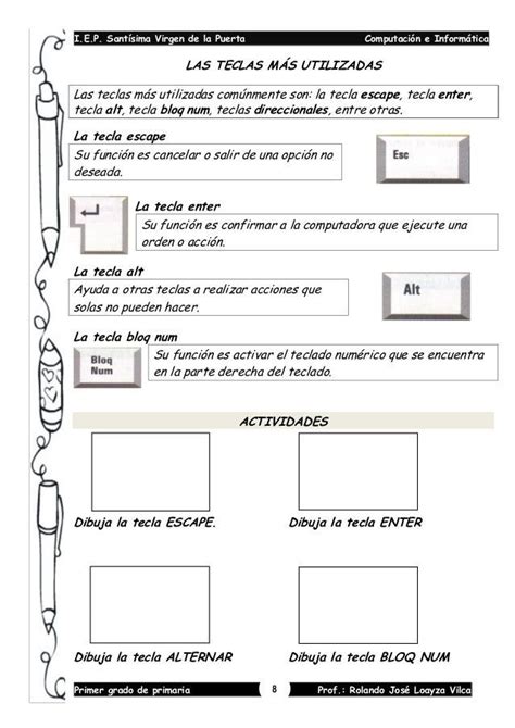 Computacion Clases Computacion Clases De Computacion Profesor De Informática