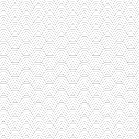 Premium Vector Abstract Black Line Geometric Wave Seamless Pattern