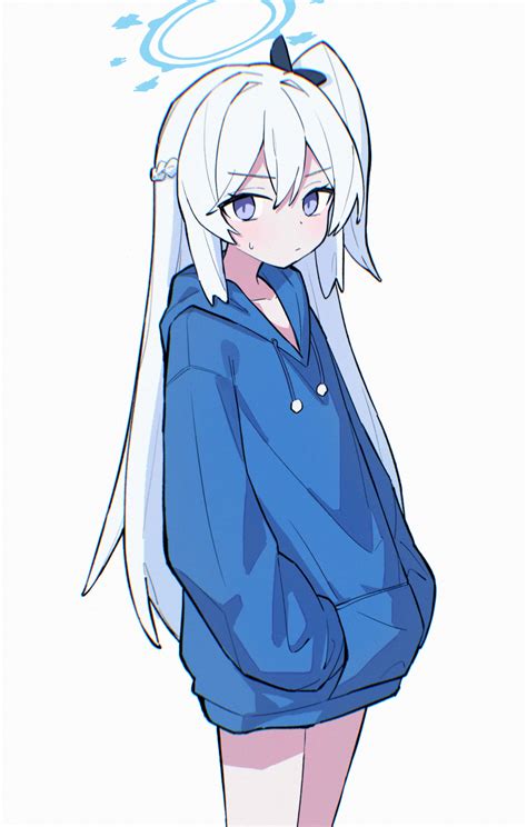 Safebooru 1girl Absurdres Black Bow Blue Archive Blue Halo Blue