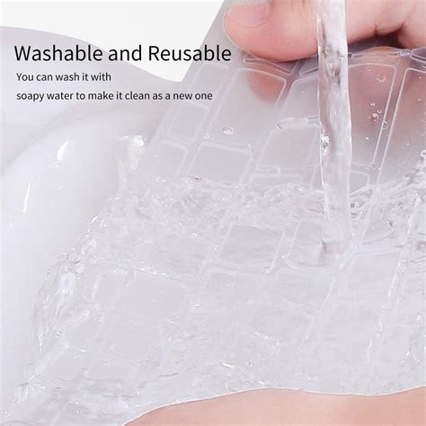 Saco Keyboard Protector Silicone Skin Cover For Hp Pavilion X In Bw Nr Touch