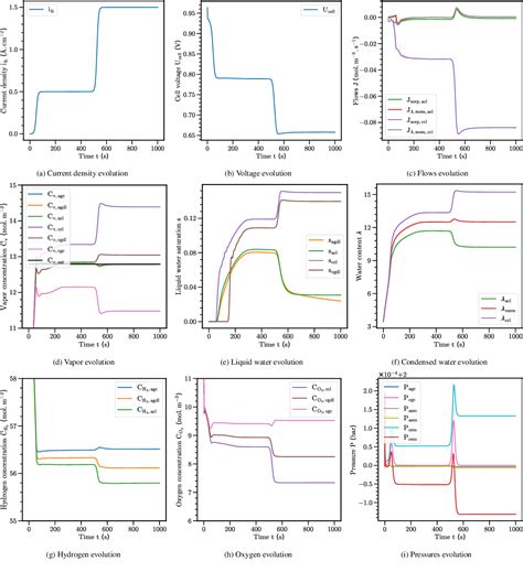 Figure From An Advanced D Physics Based Model For PEM Hydrogen Fuel Cells With Enhanced