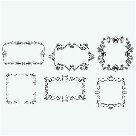 Premium Vector Set Of Book Vignettes Dividers And Separators Text