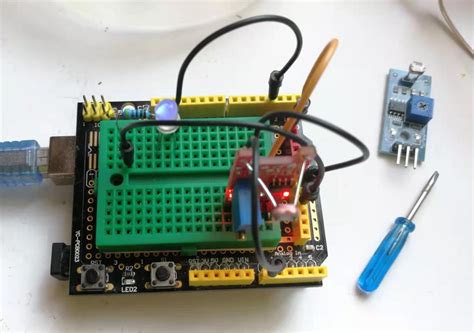 雕爷学编程Arduino动手做 光敏电阻模块 行者花雕 博客园