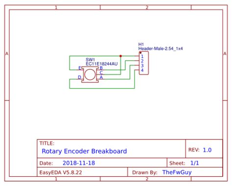 HAnix Diy Public Digital Encoder Breakout