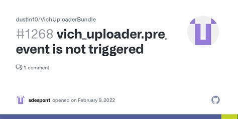 vich uploader pre remove event is not triggered · issue 1268 · dustin10 vichuploaderbundle · github