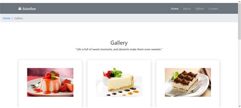 GitHub Harini 22 BakeBee ResponsiveWebsite