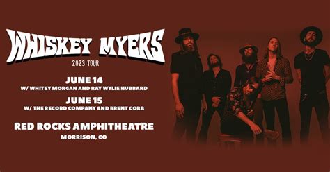 Whiskey Myers 615 Red Rocks Amphitheatre