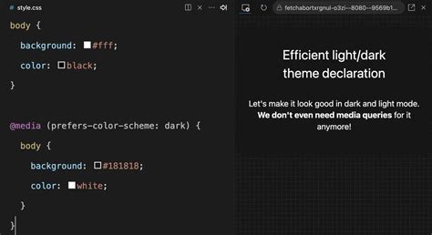 How To Switch Between Lightdark Mode In Css Ram Maheshwari ♾️ Posted