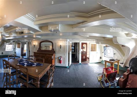 Boston Usa September 12 2017 Inside Famous Uss Constitution