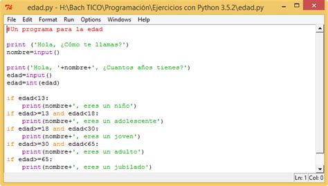 Python 07 Edad Y Piropeador Ifand Ifelse ~ Tecnología E