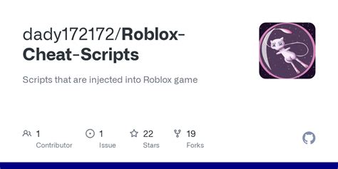 GitHub Dady172172 Roblox Cheat Scripts Scripts That Are Injected Into Roblox Game