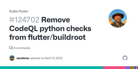 Remove Codeql Python Checks From Flutterbuildroot · Issue 124702