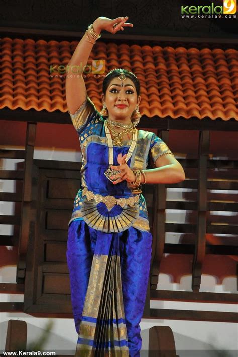 Navya Nair Dance Performance At Nishagandhi Festival Photos Nair Indian Dance Dance