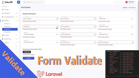 Validate Form Babe Laravel 9 Babe Sys YouTube