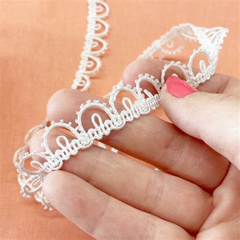 White Rococo Loop Braid Renaissance Fabrics White Rococo Loop Braid Renaissance Fabrics