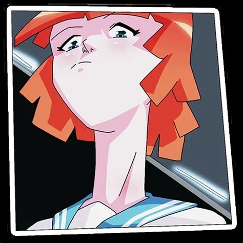 Айко-тян Telegram stickers