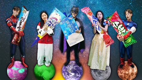 아이스크림 슈퍼히어로 핑거송 컬러송 불러요 어린이 노래 Superhero Color Song 말이야와아이들