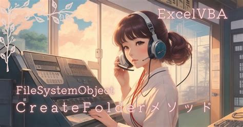 vba｜createfolderメソッド ファイルシステムオブジェクト meowのオフィスノート