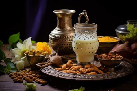 Premium Ai Image Indian Lassi Indian Food Photography