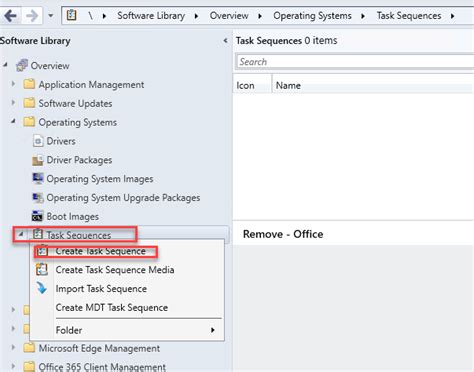 Create Windows Task Sequence Through SCCM Configuration Manager ManishBangia