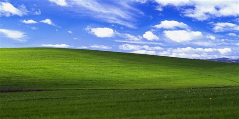 هل تعرف أين تقع المنطقة في صورة الخلفية لنظام Windows Xp؟ هاشتاغ