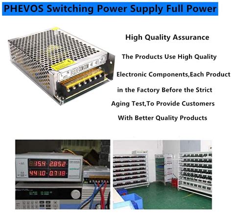 phevos 5v 12a 60watt universal switching supply para raspberry pi