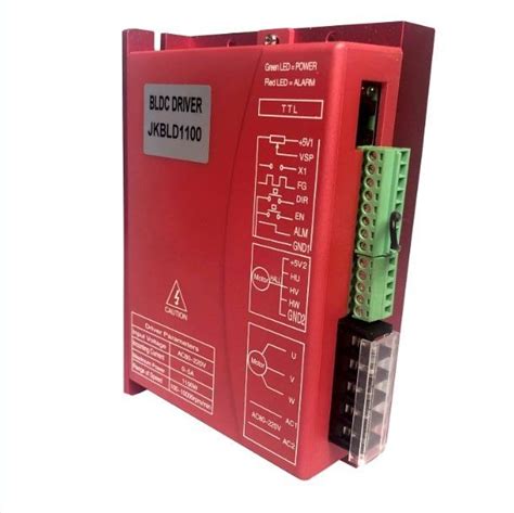 3 Phase 220V 5A Di Bawah 1500W Brushless DC Motor Pendinginan Udara Paksa