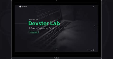 Corporate Website For Devster Lab The Dots