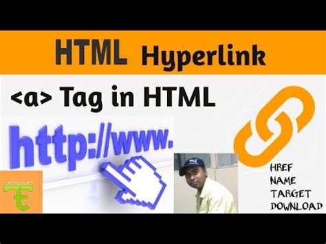 How to create hyperlink in html - part 1 | HTML hyperlink | Hyperlink in HTML | Anchor tag in ...