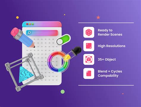 User Interface And Graphic Design 3d Icon And Illustration Pack 28款3d卡通绘图插画图形设计编辑器icon图标插图png免抠图片
