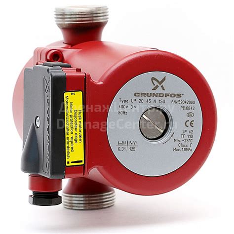 Циркуляционный насос для горячей воды Grundfos UP 20-45 N-150: купить в ...
