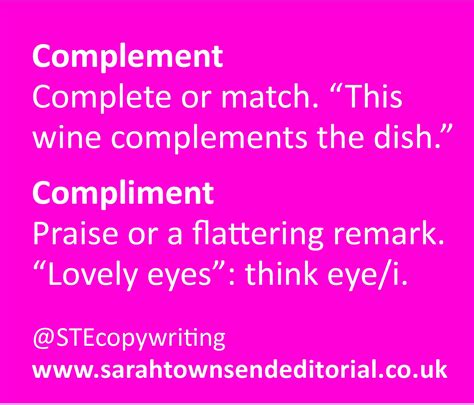 Complement Or Compliment Top Spelling Tips To Help You Remember The