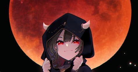 Blood Moon Anime Wallpaper