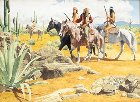 Stanley Borack Apache Trackers 1981 Mutualart