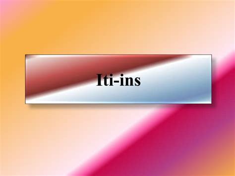 iti ins ppt