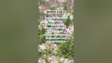 Mohon Saran Melayu Cover Pantunku Storywa Quotes Motivasi