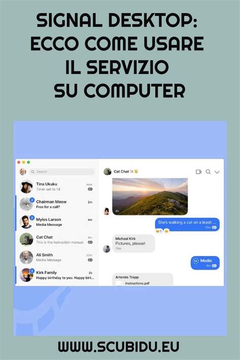 Signal Desktop Ecco Come Usare Il Servizio Su Computer Artofit