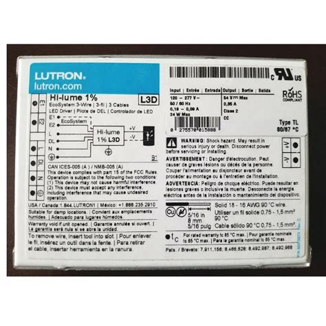 Lutron Led Drivers For Fixture Arrays Raptor Supplies Singapore