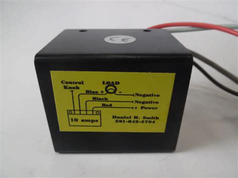 Drsa Daniel R Smith Marine Light Dimmer 10 Amps W Dimmer New Ildim Rot10 Max Marine