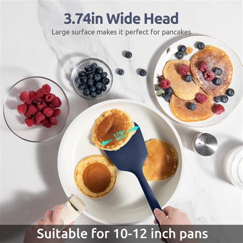 600 Heat Resistant Silicone Turner U Taste 136in Solid