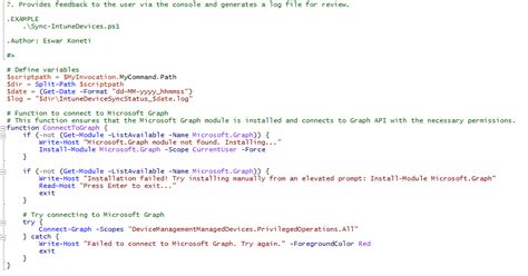 Perform Windows Device Sync In Microsoft Intune System Center Dudes