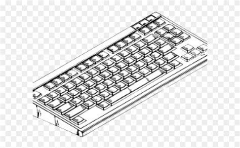 Keyboard Clipart Komputer Computer Keyboard Clipart Png Download PinClipart