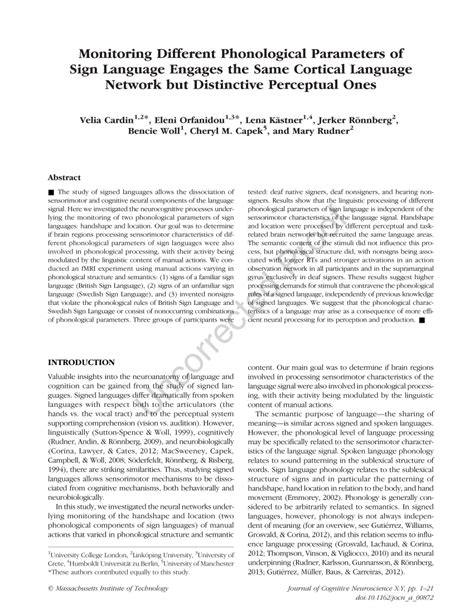 pdf monitoring different phonological parameters of sign language