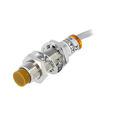 Inductive Sensor M12 W 2m Cable Range0÷5mm Output Conf Npn Nc