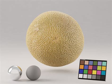 3d Galia Melon Fruit 3d Model Model Turbosquid 2170466