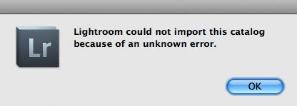 Lightroom Import Catalog Error Encountered Techyv