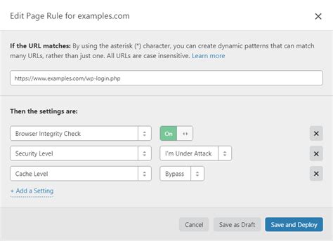 How To Protect WordPress With CloudFlare Firewall Page Rules The Cloud Keeper