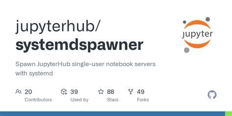 Github Jupyterhubsystemdspawner Spawn Jupyterhub Single User Notebook Servers With Systemd