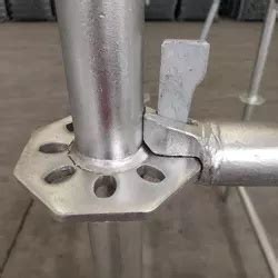 Galvanized Octagonal Ringlock Rosset Disk Octagonal Scaffolding For Vietnam Construction